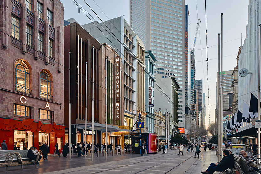 Melbourne Walk opens, bringing a touch of Manhattan to Bourke Street ...