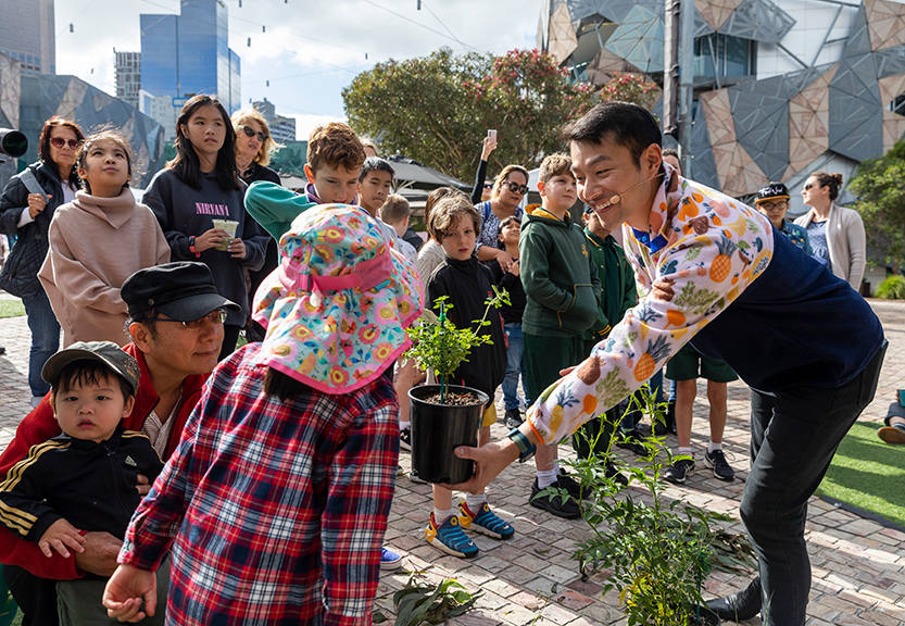 Little foodies enjoy school holiday fun at Fed Square | CBD News