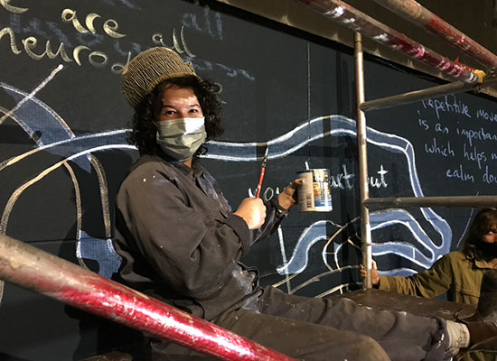 Autistic artist empowers community through mural | CBD News